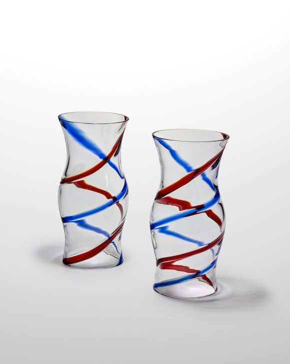 Bonhams : VENINI (FOUNDED 1921) Pair of Hurricane Lanternscirca ...