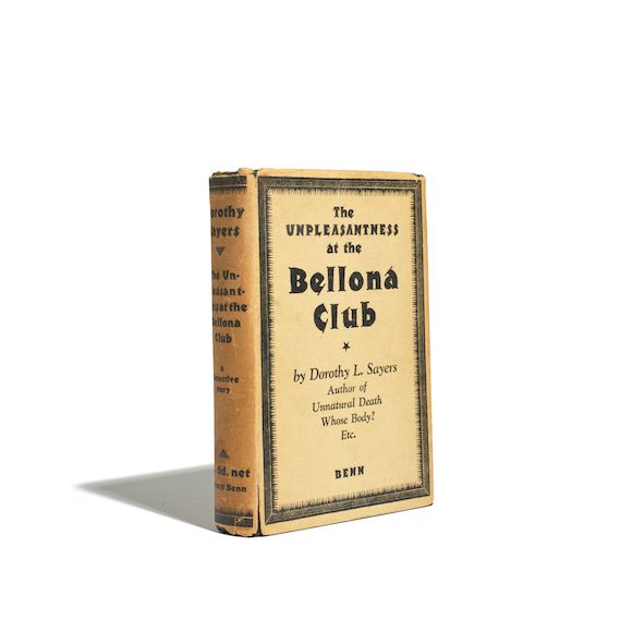 Bonhams : SAYERS, DOROTHY L. 1893-1957. The Unpleasantness at the ...