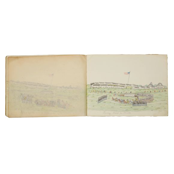Bonhams : "A Kiowa Indians history of his imprisonment," circa 1876, a ...