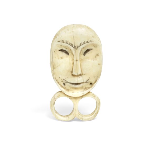 Bonhams : An Eskimo finger mask