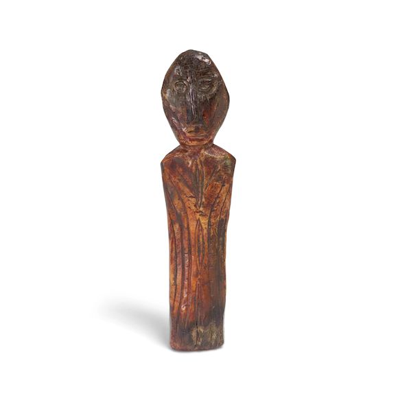 Bonhams : An ancient Eskimo female figure