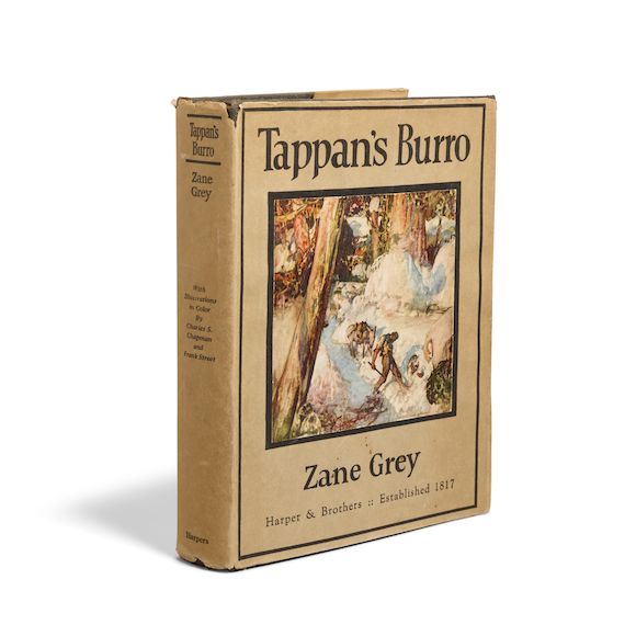 Bonhams : GREY, ZANE. 1872-1939. Tappan's Burro. New York and London ...