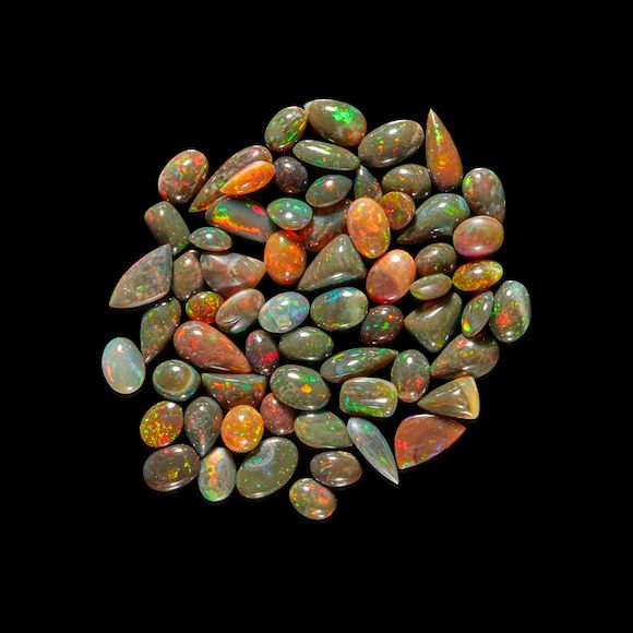 Bonhams : Chocolate Opals