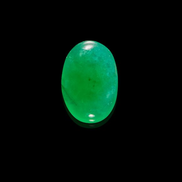 Bonhams : Jadeite Cabochon