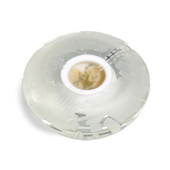 Bonhams : RICHARD RITTER (BORN 1940) White Undersea Bowl1982frosted ...