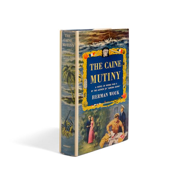 Bonhams : WOUK, HERMAN. 1915-2019. The Caine Mutiny. Garden City, NY ...