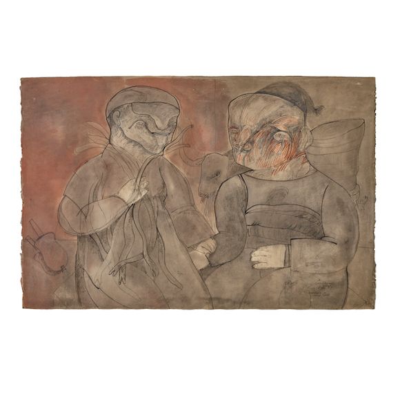 Bonhams : JOSÉ LUIS CUEVAS (1934-2017) Adoradores del Macho ...