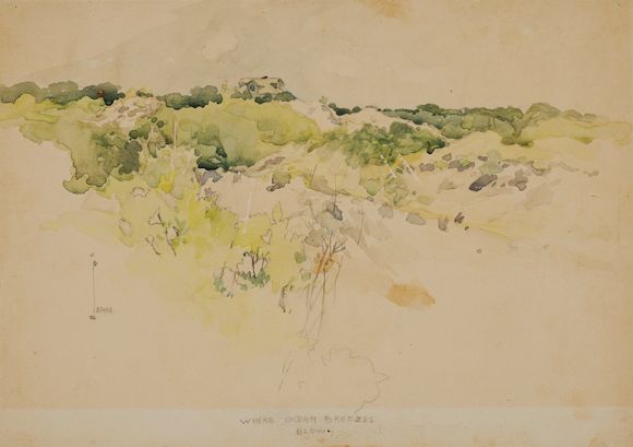 Bonhams : Charles Nicolas Sarka (1879-1960) Where Ocean Breezes Blow 10 ...