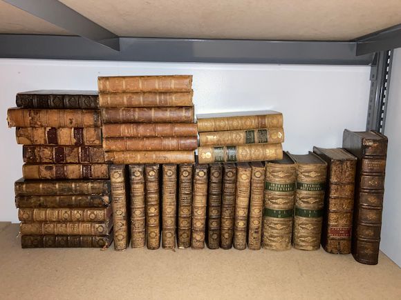 Bonhams : A LARGE GROUP OF OVERSIZED BOOKS AND BINDINGS19th-20th centuries