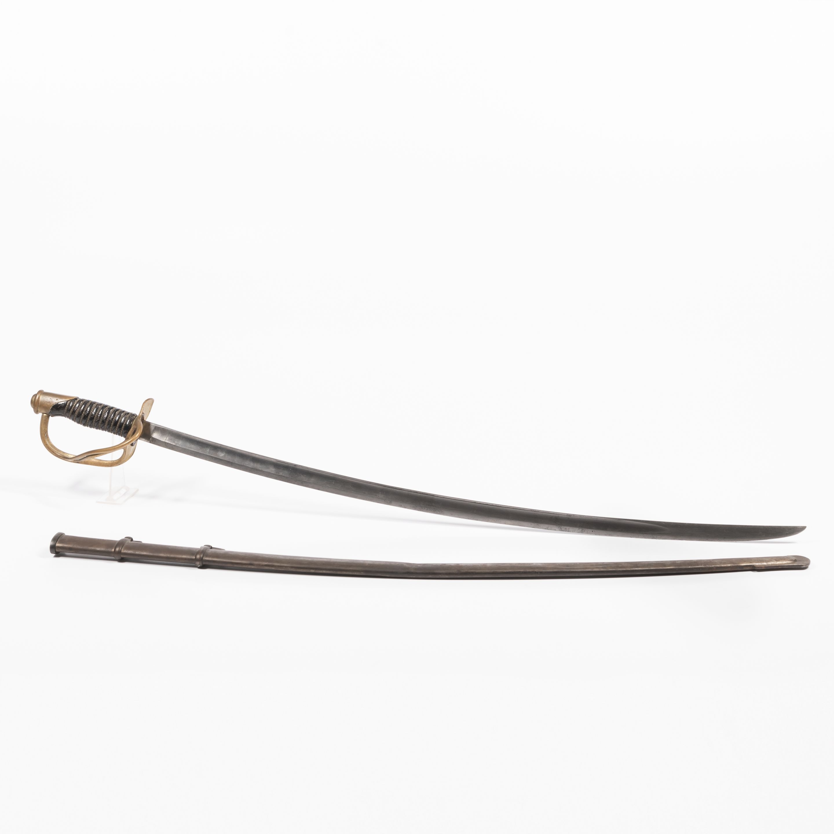 Bonhams Skinner : U.S. Model 1860 Light Cavalry Saber and Scabbard