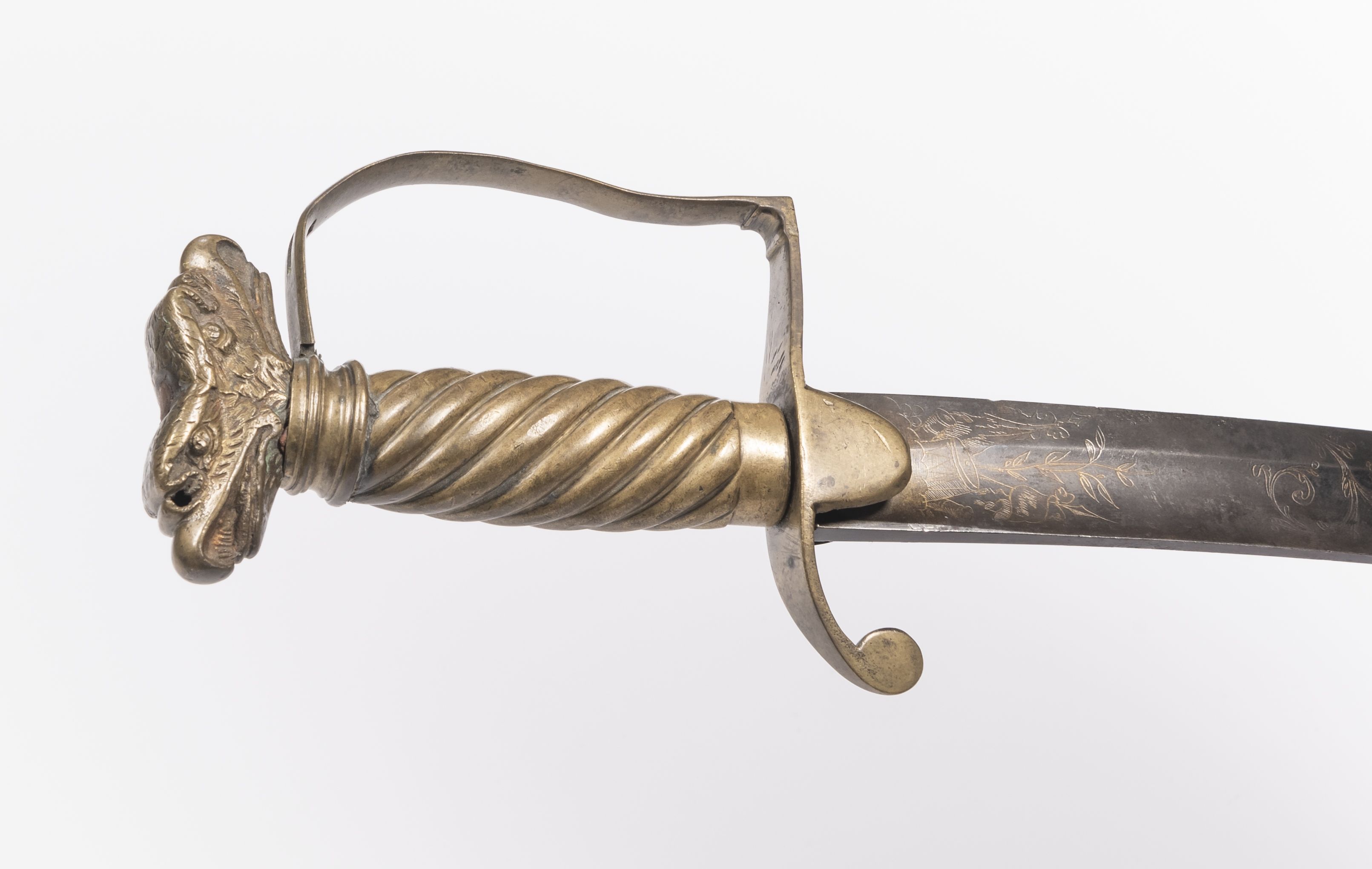 Unique Two-headed Eagle Pommel Infantry or Artillery Officer's Sword ...