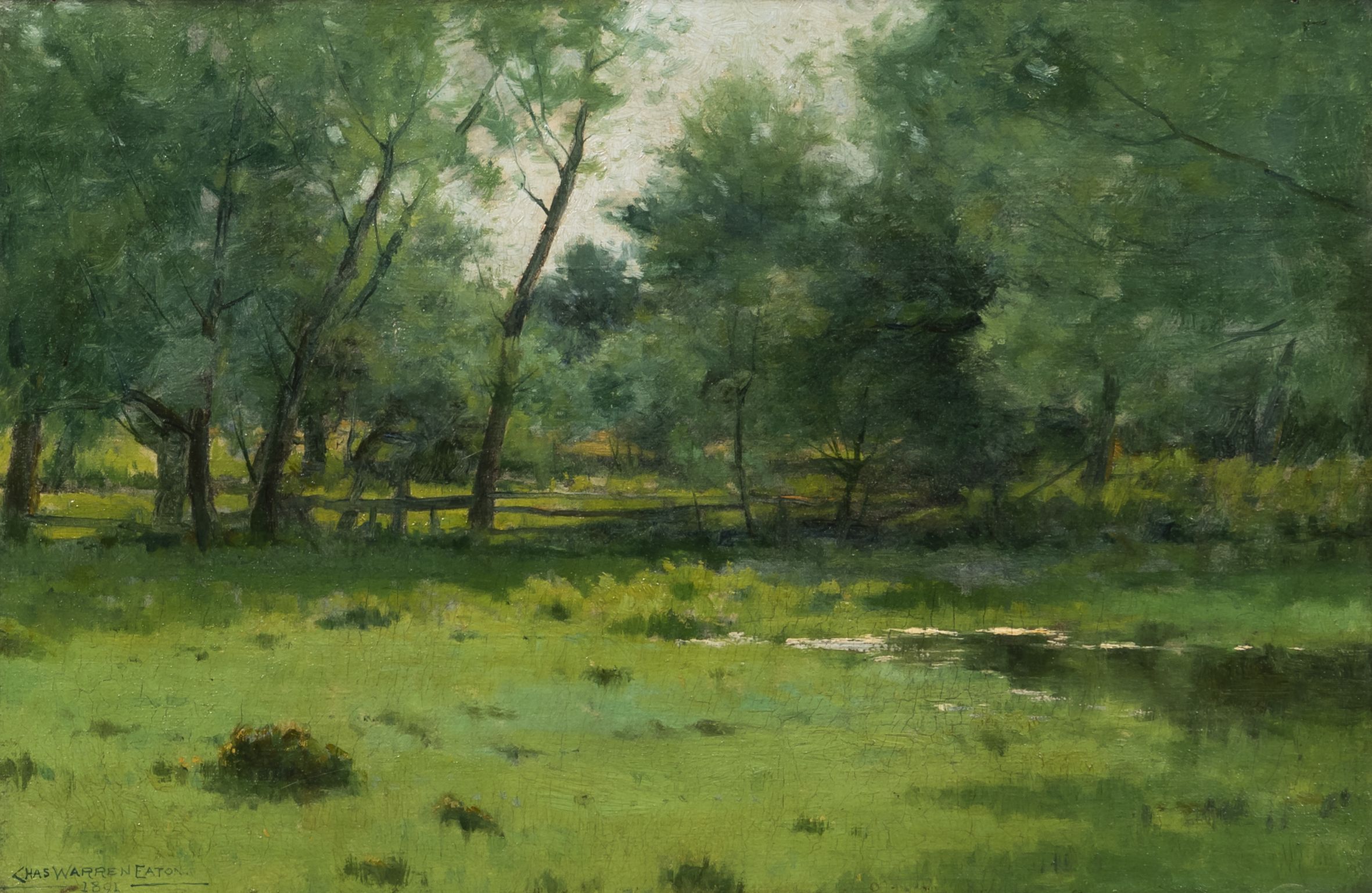Bonhams Skinner : Charles Warren Eaton (1857-1937) Under the Willows 12 ...