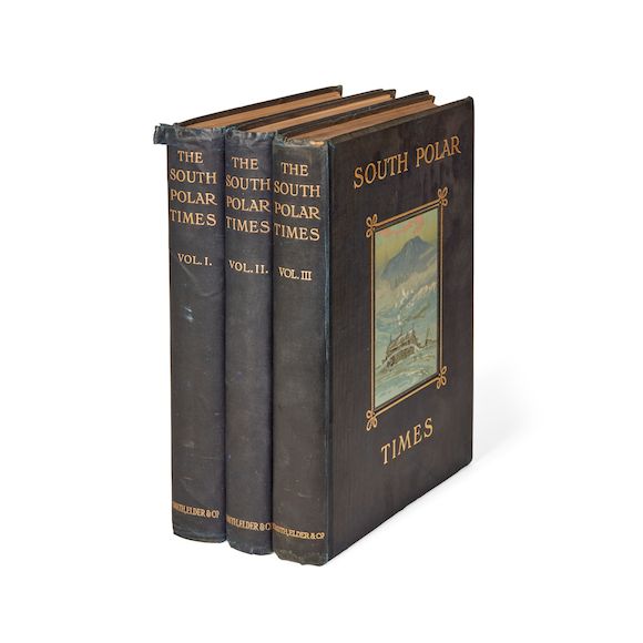 Bonhams : THE SOUTH POLAR TIMES. SHACKLETON, ERNEST, REGINALD KOETTLITZ ...