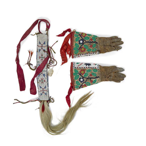 Bonhams : A group of Lakota (Sioux) beadwork