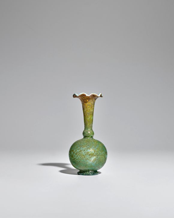 Bonhams : FRANCESCO FERRO E FIGLIO Fruste Vasecirca 1890blown glass ...