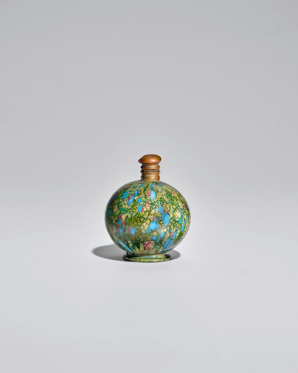 Bonhams : FRANCESCO FERRO E FIGLIO Scent Bottlecirca 1880applied with ...