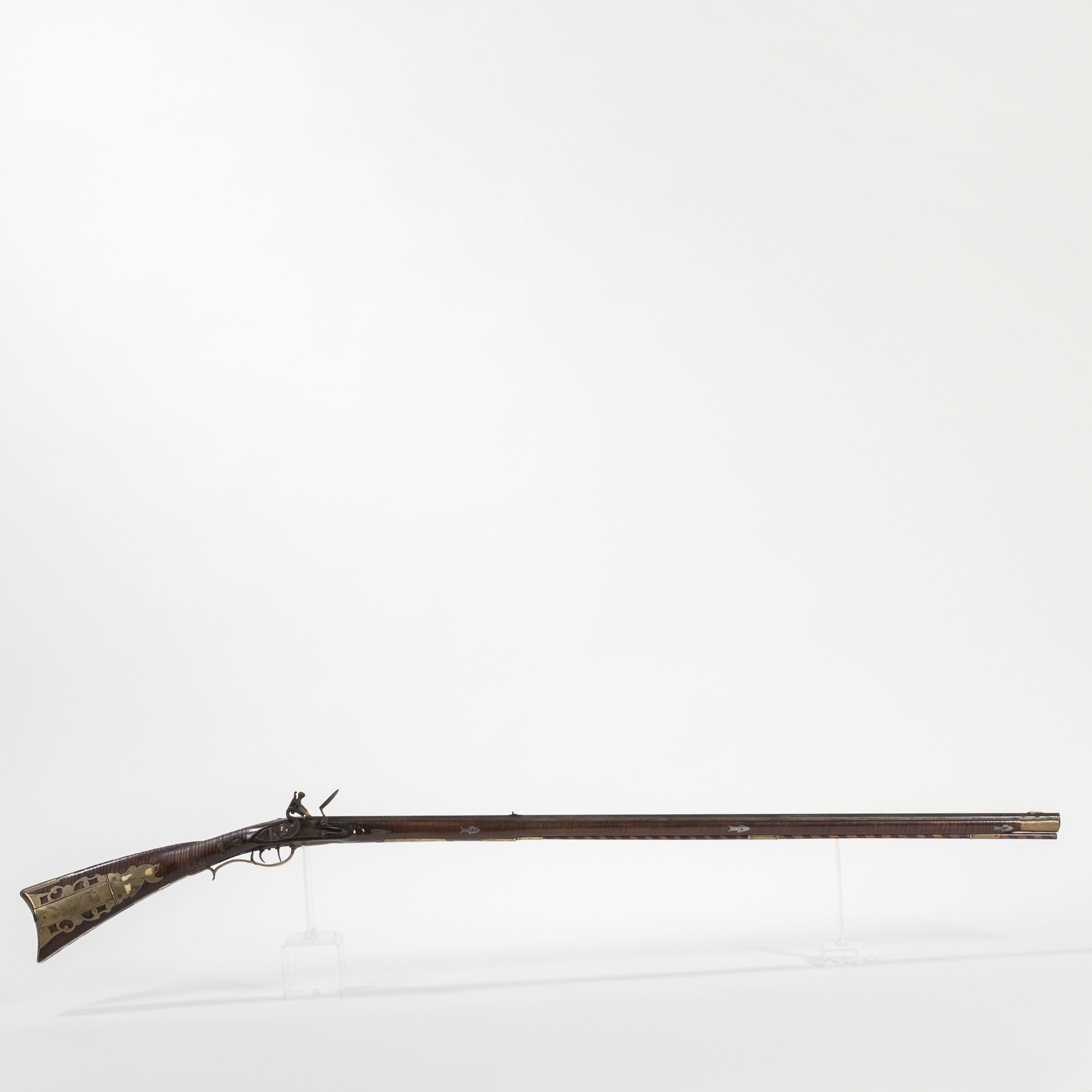 Bonhams Skinner : American Flintlock Long Rifle