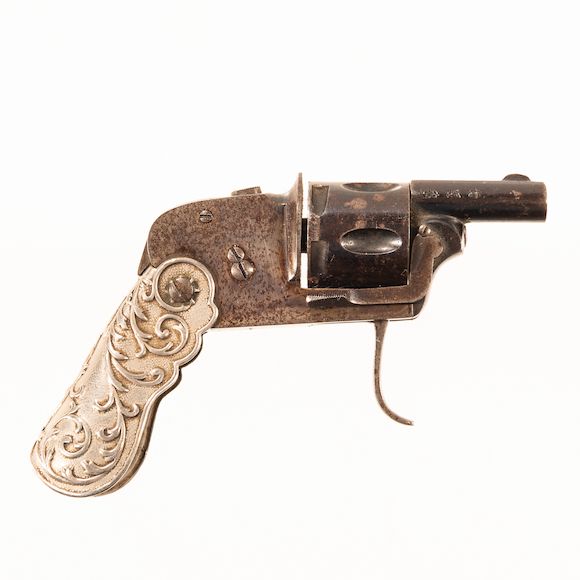 Bonhams Skinner : Novo Folding Trigger Revolver with Collapsing Metal ...