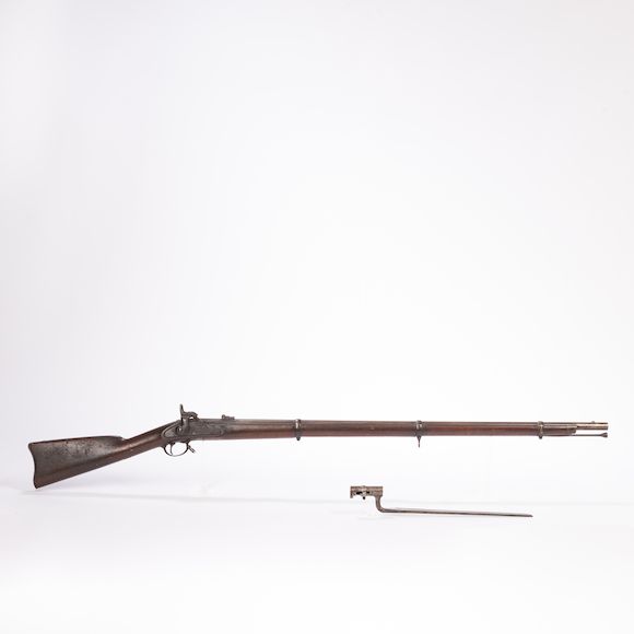 Bonhams Skinner : U.S. Model 1863 Springfield Rifled Musket and Bayonet