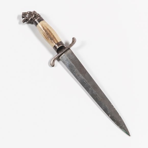 Bonhams Skinner : Silver Mounted Dagger