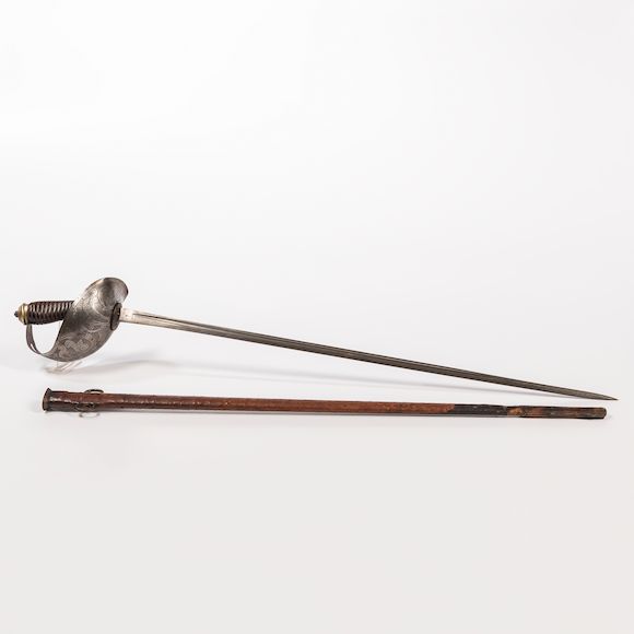Bonhams Skinner : British Pattern 1912 Cavalry Officer's Sword and Scabbard