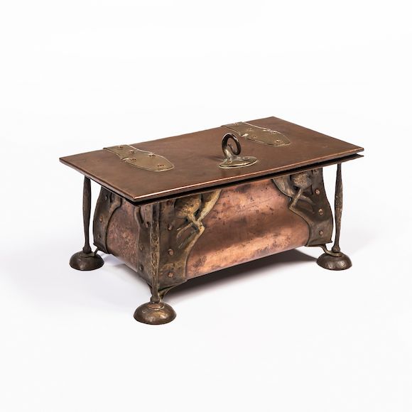 Bonhams Skinner : Stickley Brothers Humidor, Grand Rapids, Michigan ...