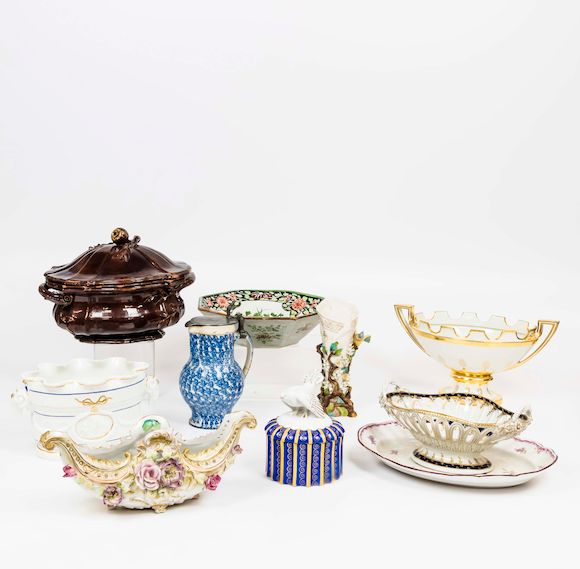 Bonhams Skinner : Ten European Ceramic Items