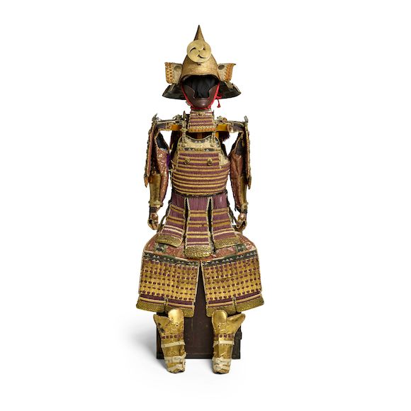 Bonhams : A FINE GOLD-LACQUER WARABE GUSOKU Edo period (1615-1868 ...