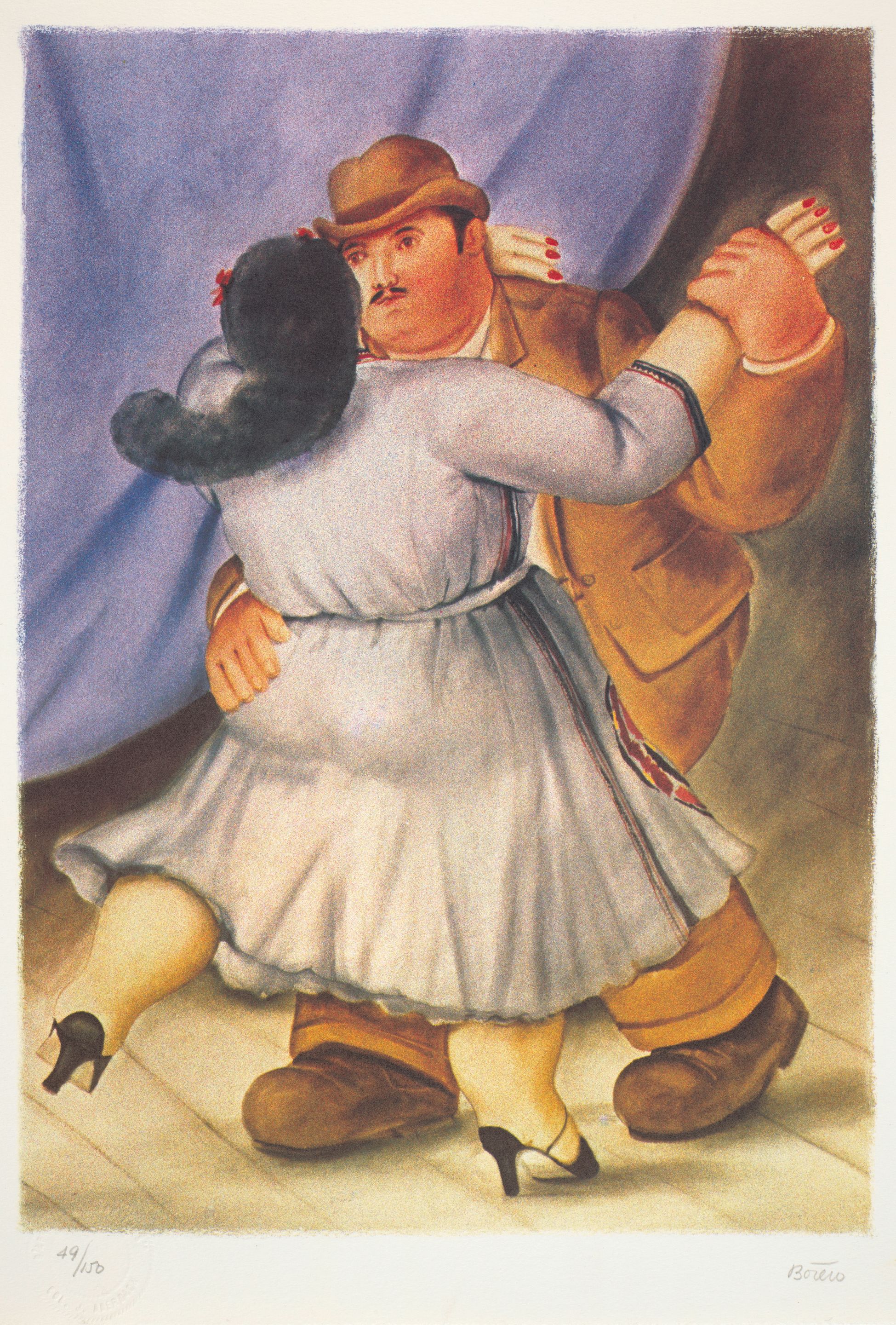 Bonhams : Fernando Botero (born 1932); Dancers;