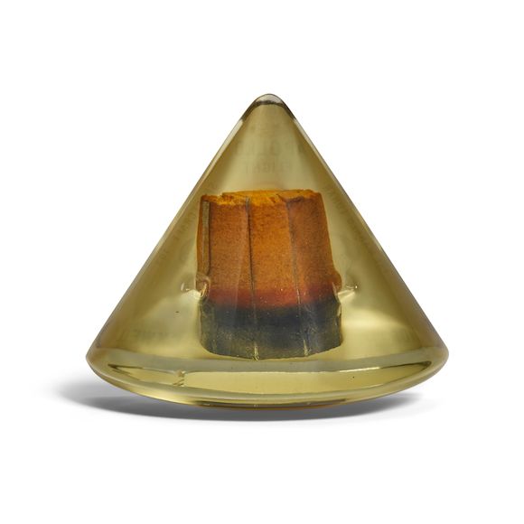 Bonhams : APOLLO 8 FLOWN HEAT SHIELD ENCASED IN COMMAND MODULE-FORM ...