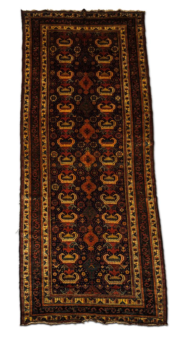 Bonhams Skinner : Kurdish Persian Rug