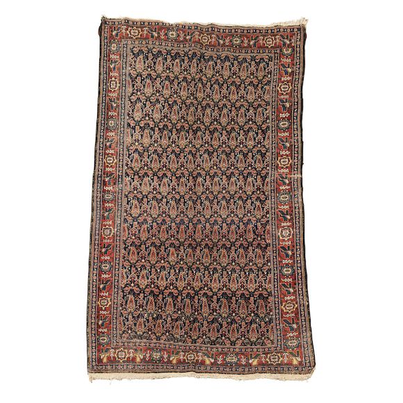 Bonhams Skinner : Senneh Rug Iran 4 ft. x 6 ft.
