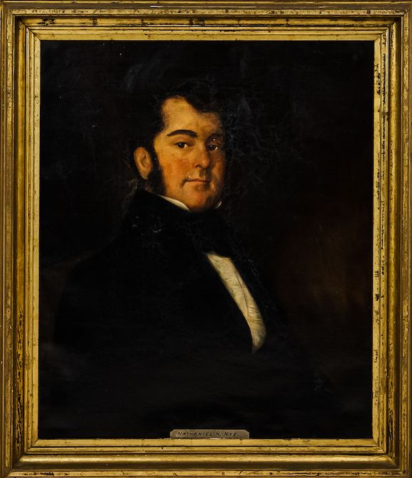 Bonhams Skinner : Portrait of Nathaniel H. Nye