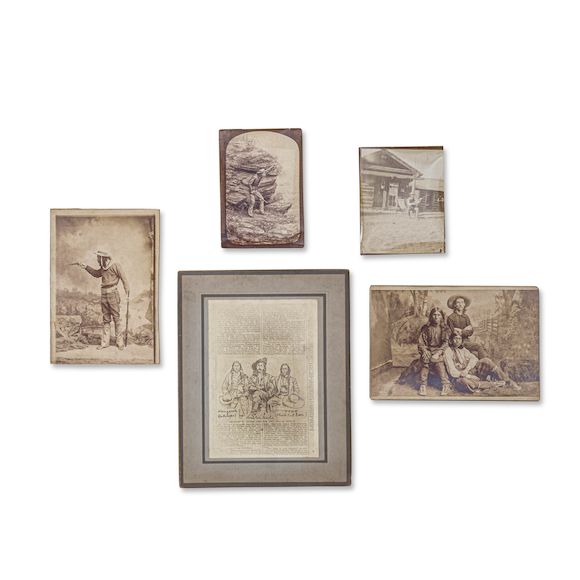 Bonhams : A group of photographs and prints related to Charles S ...