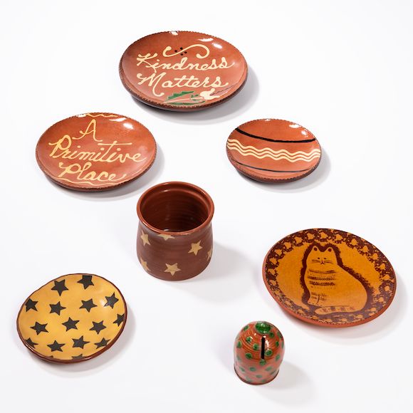 Bonhams Skinner : Seven Pieces of Contemporary Redware Pottery