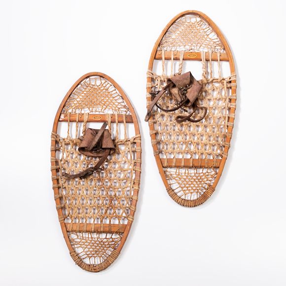 Bonhams Skinner : Pair of Canadian Snowshoes