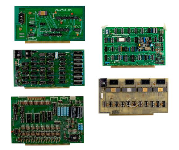 Bonhams : S-100 BUS SYSTEM Collection of 16 S-100 bus boards:
