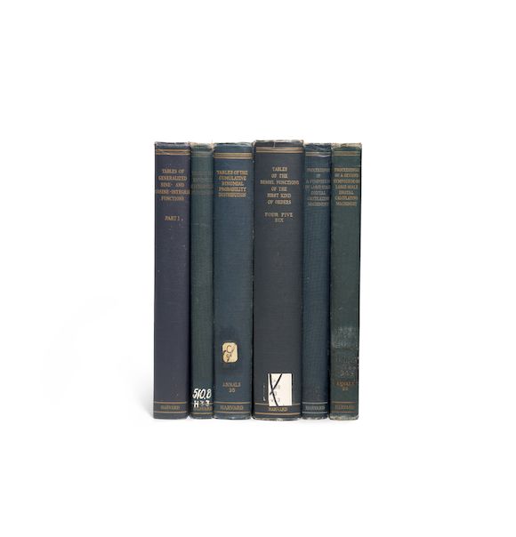 Bonhams : HARVARD UNIVERSITY COMPUTATION LABORATORY: MARK I COMPUTER ...
