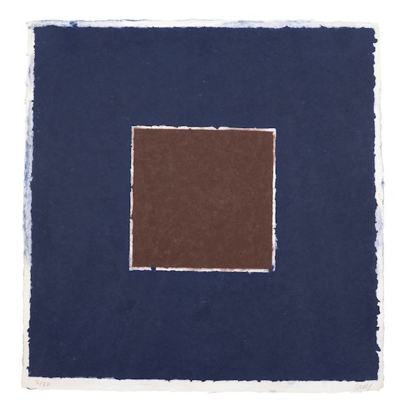 Bonhams : Ellsworth Kelly (1923-2015); Color Paper Image XX (Brown ...