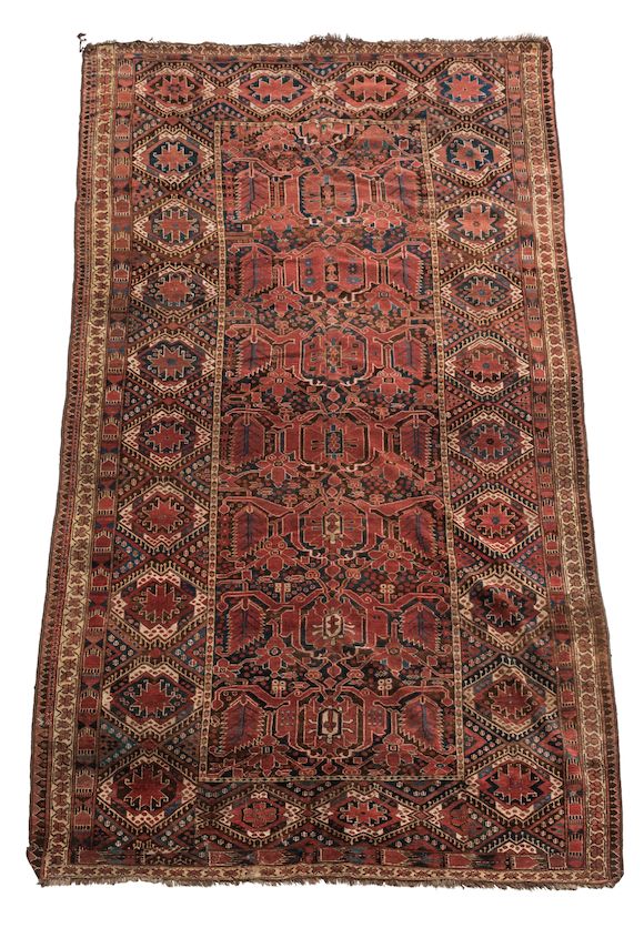 Bonhams Skinner : Beshir Main Carpet Turkestan 6 ft. 10 in. x 13 ft. 9 in.