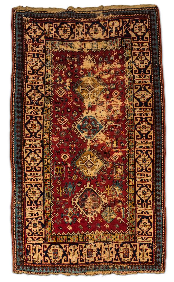 Bonhams Skinner : Shirvan Rug Caucasus 4 ft. x 6 ft. 10 in.
