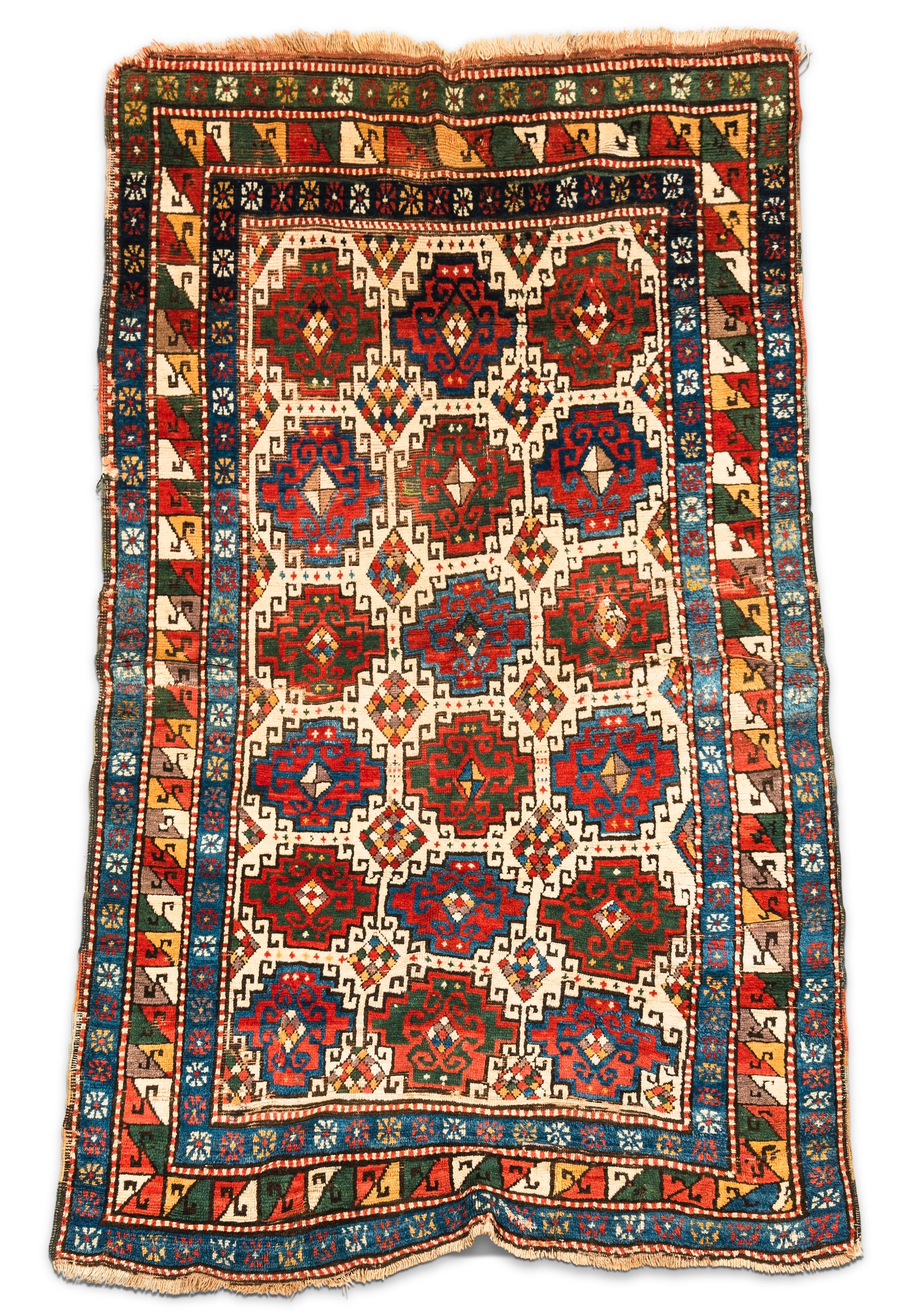 Bonhams Skinner : Moghan Rug Caucasus 4 ft. 8 in. x 8 ft. 8 in.