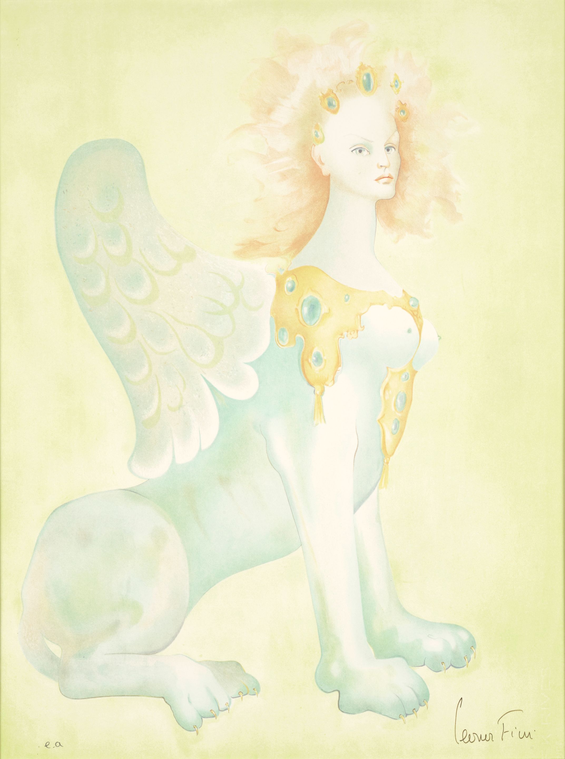 Bonhams : Leonor Fini (1907-1996); Sphinx Ariane;