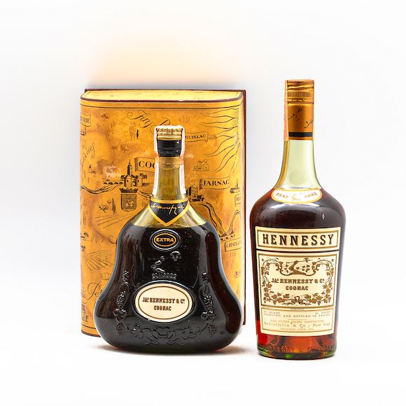 Bonhams Skinner : Hennessy, 2 4/5 quart bottles