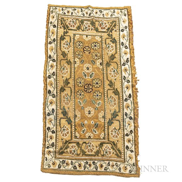 Bonhams Skinner : Deccan Rug India 3 ft. 7 in. x 6 ft. 9 in.
