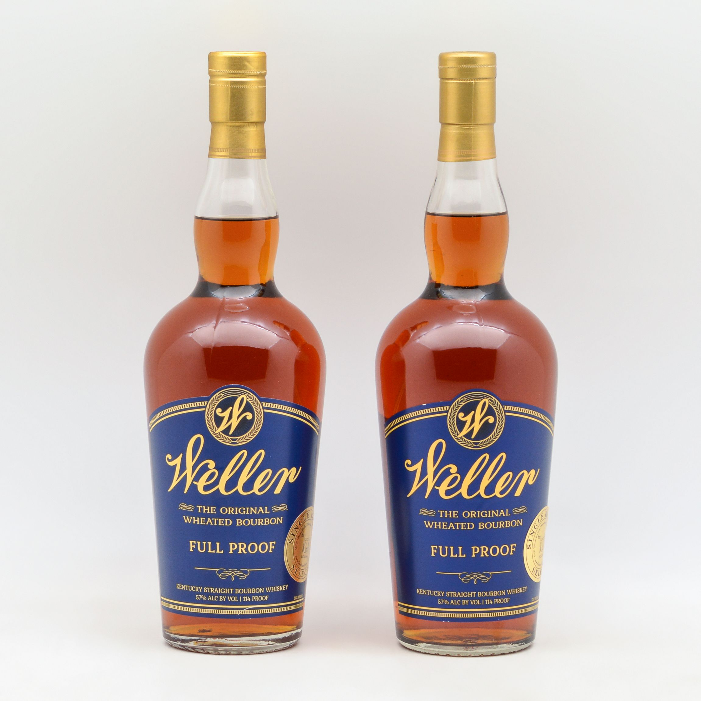 Bonhams Skinner : Weller Full Proof, 2 Bottles