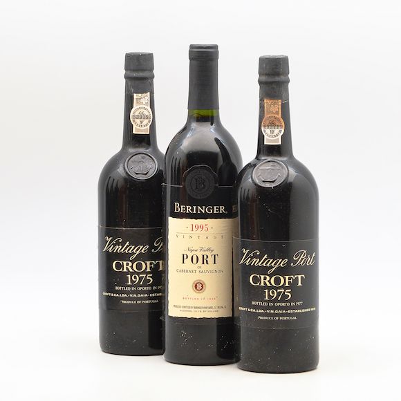 Bonhams Skinner : Mixed Port, 3 bottles