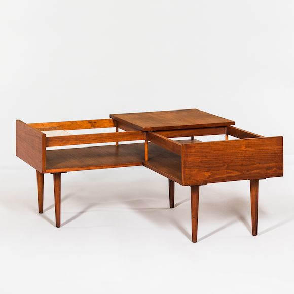 Bonhams Skinner : Milo Baughman for Glenn of California Walnut and ...