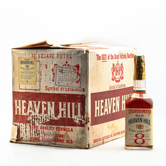 Bonhams Skinner : Old Heaven Hill 8 Years Old, 12 4/5 quart bottles