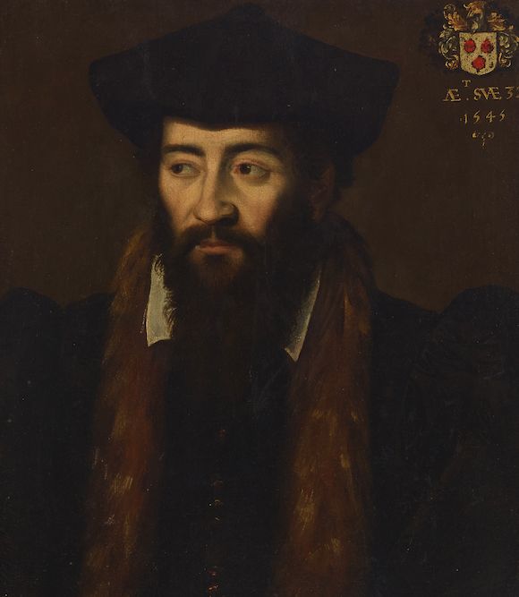 Bonhams : Northern Italian School (16th Century) A portrait of a ...